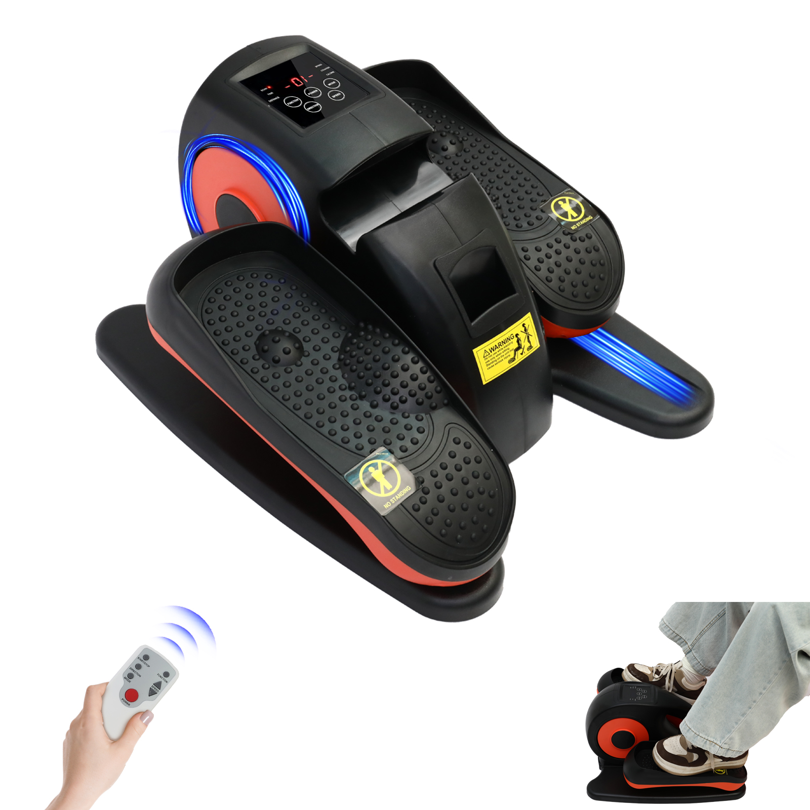 Arcon Under Desk Elliptical Machine, Ellipse Leg Exerciser for Seniors ...